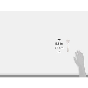 Winco Shangarila 12-Piece Bouillon Spoon Set, 18-8 Stainless Steel