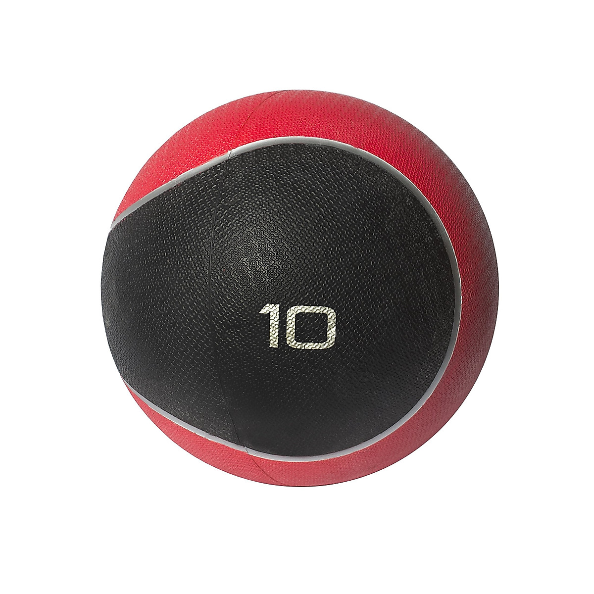 CAP Barbell Rubber Medicine Ball, 10-Pound, Red