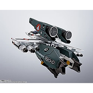 BANDAI SPIRITS(バンダイ スピリッツ) HI-Metal R Super Time Fortress Macross VF-1S Super Valkyrie (Kireki Ichijo), Approx. 5.5 inches (140 mm), Die-Cast & ABS & PVC Pre-Painted Action Figure