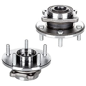 ORTUS UNI Fits Pair (2) Front Wheel Bearing Hub Assembly (Steel)