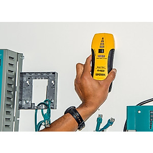 Sperry Instruments PD6902 5-In-1 Multi-Scanner & Electrical Tester, 120V AC, Stud Finder, Metal Scanner, Non-Contact AC Voltage Detection, GFCI Test Functionality, Audio & Visual Indication, 2 Pc. Kit