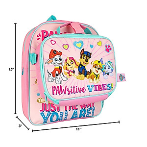 Paw Patrol Kids Backpack and Lunchbag Pink