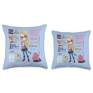 Harry Potter Everything That is Luna Lovegood Throw Pillow, 18x18, Multicolor