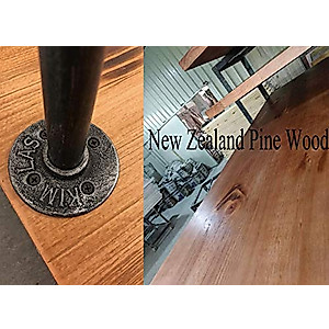 FOF FRIEND OF FAMILY Industrial Pipe Clothing Rack Garment Rack Pipeline Vintage Rolling Rack with Wheels Ballet Clothing Rack