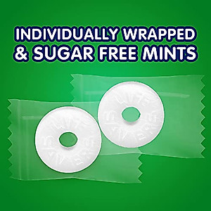 LIFE SAVERS Wint-O-Green Sugar Free Breath Mints Hard Candy, 2.75 oz Bag