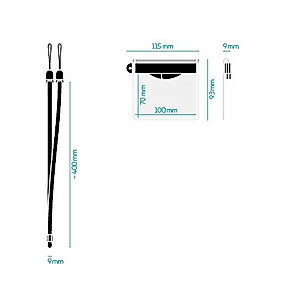 FIDLOCK Hermetic Mini Dry Bag with Gooper Technology Transparent