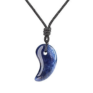 COAI Japan Matagama Sodalite Blue Stone Necklace for Women Men
