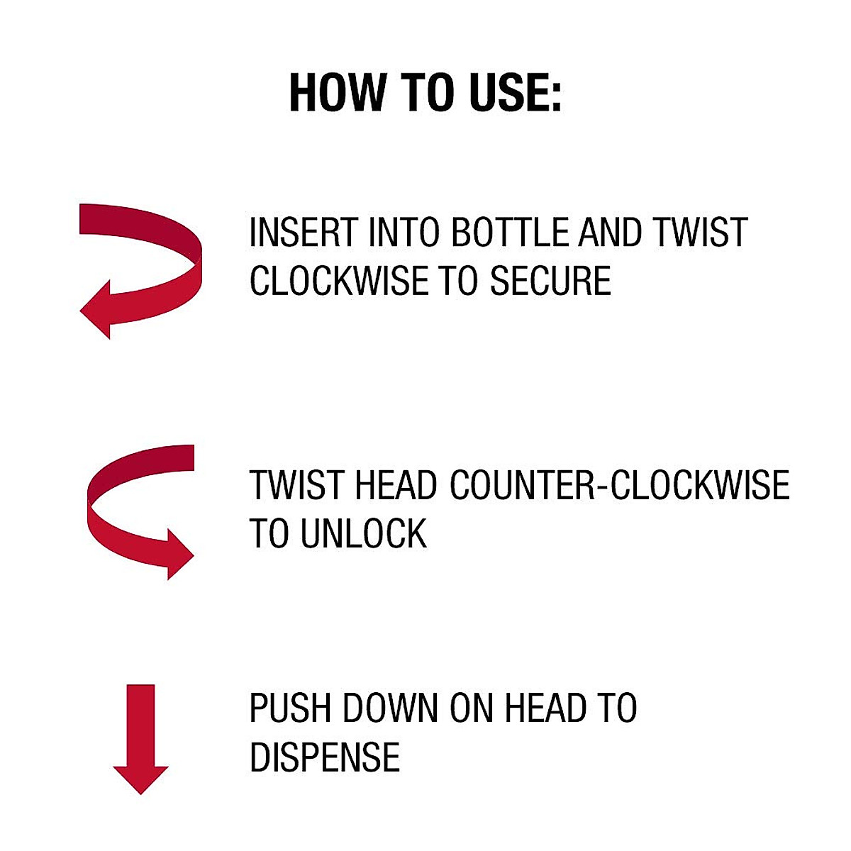 Matrix Universal Dispensing Pump | Shampoo and Conditioner Bottle Pump | Fits 1L Bottles (33.8oz) | Black