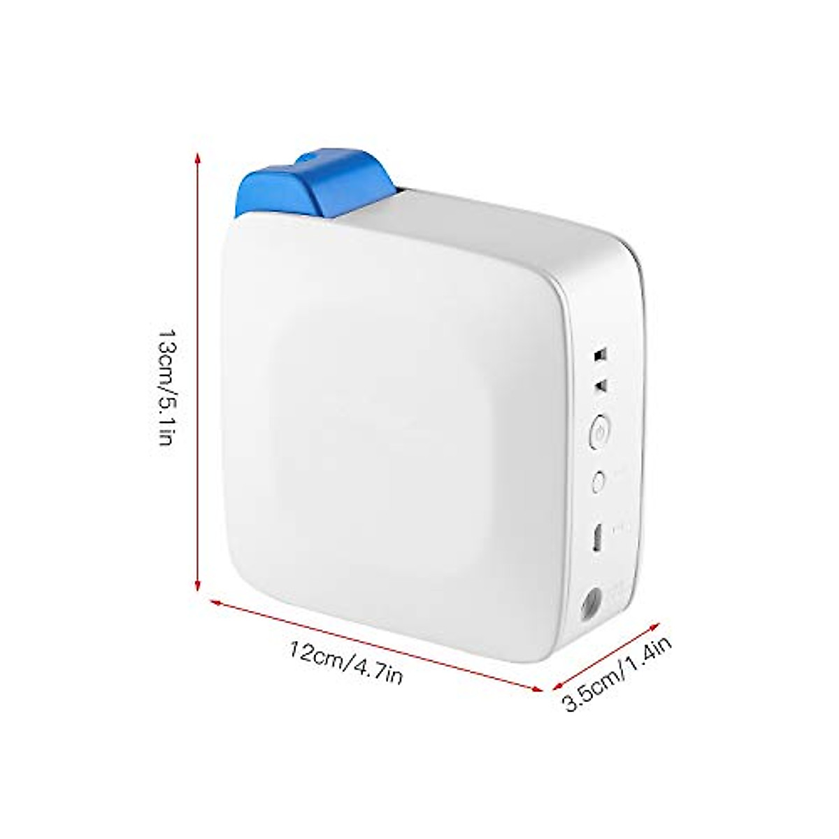 LIUYUNQI Label Printer Marker Thermal Transfer Printer Manual Cutting 6-14mm Label Width Support 8 Languages with 3 Rolls Paper (Color : D)