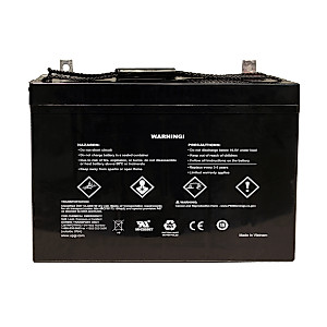 UPG Universal Power Group 12V 100Ah Solar Wind AGM SLA DEEP Cycle VRLA Battery 12V 24V 48V