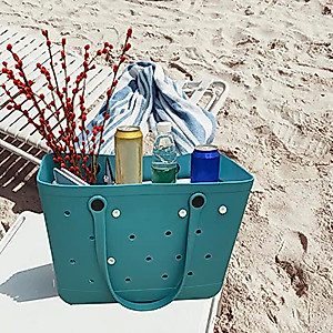 Donaiwads 2 Set Divider Tray Compatible for Bogg Bag Beach Bag Accessories Beach Bag Divider Compatible with X Large Tote Beach Bag (White)