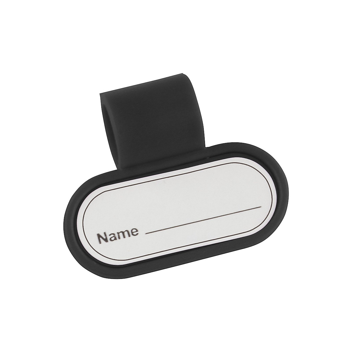 Stethoscope ID Tag-Black