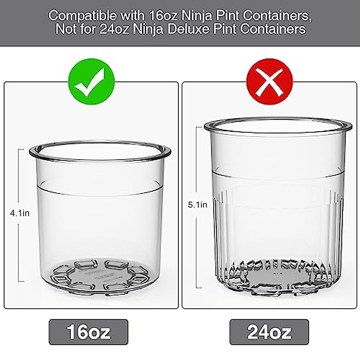 Arcoolor Ice Cream Neoprene Sleeve, Reusable Insulated Sleeves for Ninja Creami Pints, Compatible with NC301 NC300 NC299AMZ Series Ice Cream Maker Containers -Containers not Included (Mix, 4 Pack)