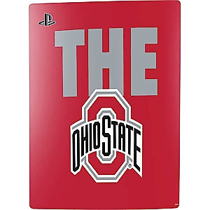 Skinit Decal Gaming Skin Compatible with PS5 Console - Officially Licensed OSU The Ohio State Buckeyes Design