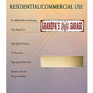 TOCMANE Metal Sign Home Lemon Street Sign Outdoor Antique Large Home Decoration Vertical Home Sign Wall Decoration 16x6inch