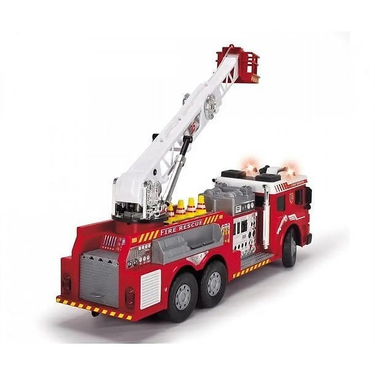 Dickie Toys - 24" Light and Sound RC Fire Truck with Working Pump