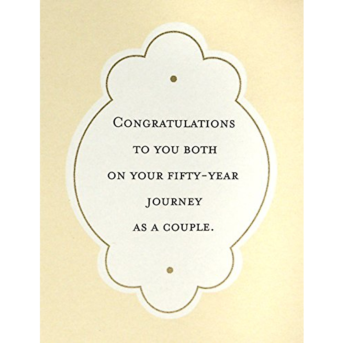 Hallmark 50th Anniversary Card (Roses)