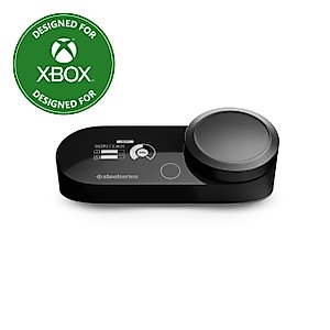 SteelSeries GameDAC Gen 2 Hi-Res Audio Amplifier - ESS Sabre Quad-DAC - AI Noise Cancellation - 360° Spatial Audio - Hi-Res Certified - PC, Xbox, PS5, PS4