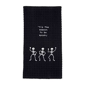 Mud Pie Waffle Towel, Tis Season 25.00" x 16.00"
