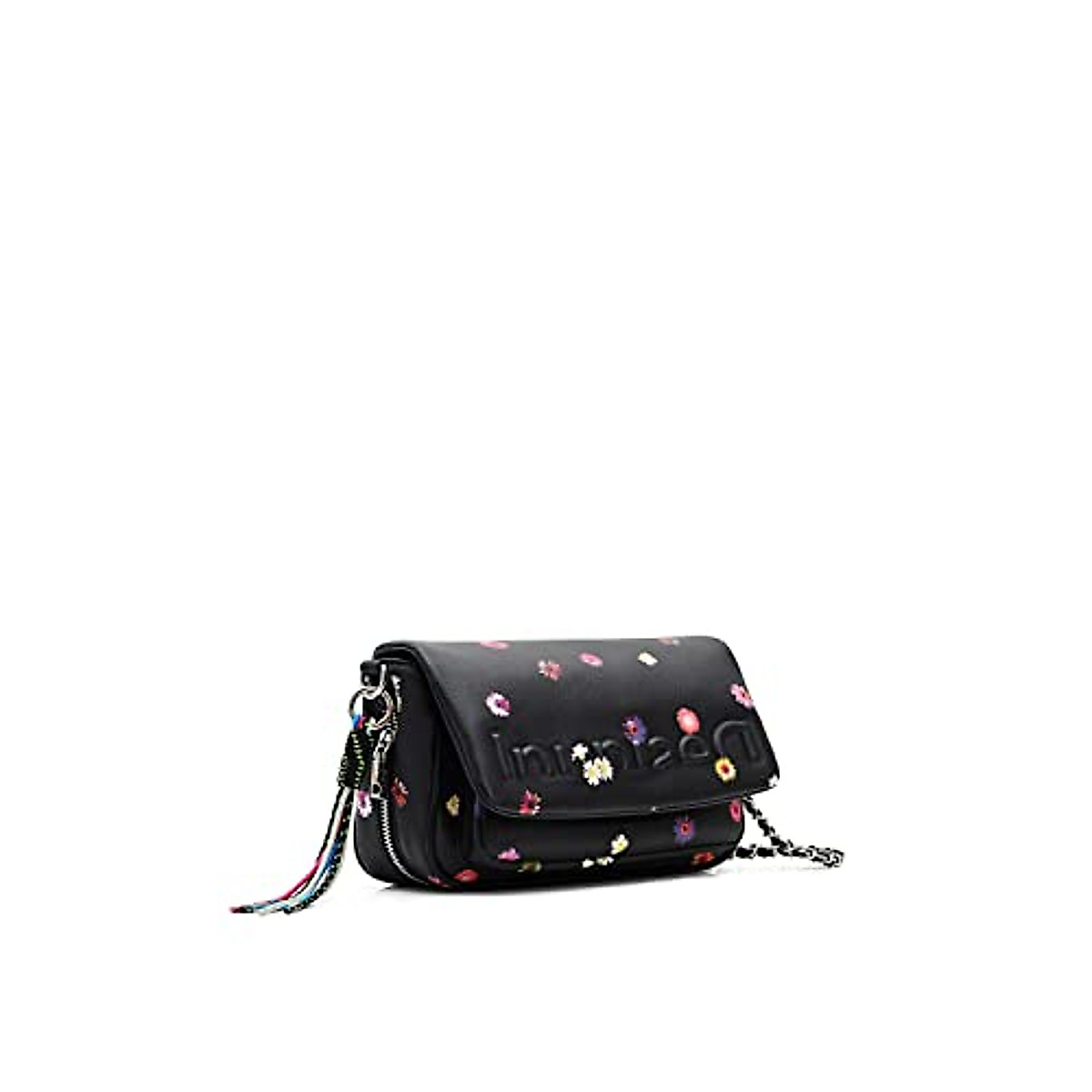 Desigual Accessories PU Across Body Bag, Black
