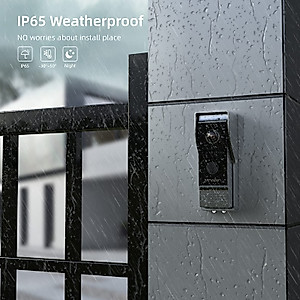 TMEZON Wired Video Door Phone Visual Intercom Doorbell System with Camera Touch Screen Monitor IR Night Vision TFT Color LCD Display