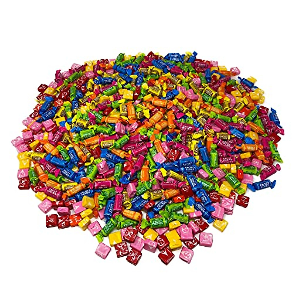 Holiday Special Chewy Fruit Candy Assortment - 11 lb - Original Starburst and Tootsie Roll Fruit Chews - Chewy Fruity Soft Candy Bundle Bulk Variety Mix - Individually Wrapped, 172 oz.