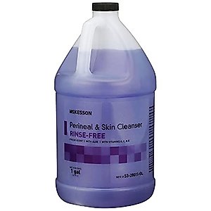 McKesson Perineal Skin Cleanser, Rinse-Free, Fresh Scent, 1 gal, 1 Count