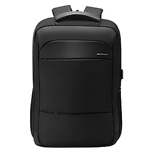 kopack Laptop Backpack,17 IN Waterproof Zipper Laptop Backpack for Men ,Business Computer Backpack With USB Port , Travel Backpack/College Backpack Black