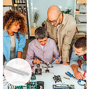 JECROISTOI Soft Iron Rod - 0.47" Diameter x 6''L, 2 PCS Iron Rods, Ideal Core for Making Electromagnets