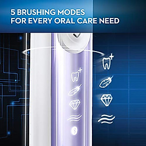 Oral-B Genius 6000 Electric Toothbrush, Orchid Purple