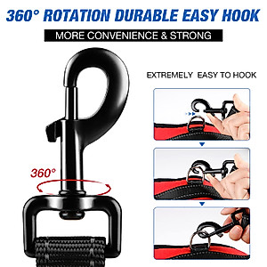 Dog Cat Safety Seat Belt Strap Car Headrest Restraint Adjustable Nylon Fabric Dog Restraints Vehicle Seatbelts Harness (Blue)