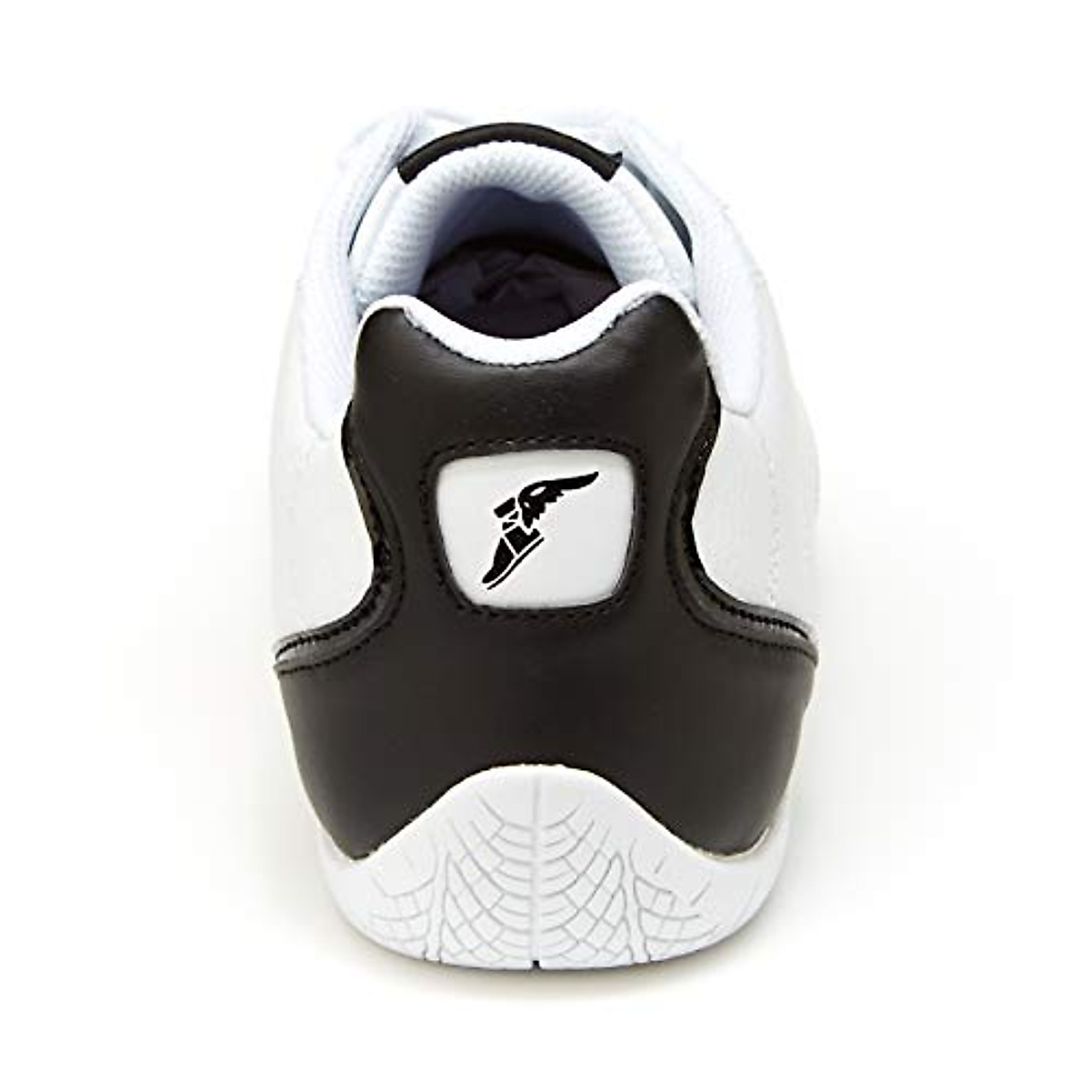 Goodyear Throttle Men's Low Top Racing Sneaker, Race Car Driving Shoes White-Navy