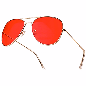 Woman’s Womens Police Fashion Sunglasses Cool Gold Red Accessories Women Baddie