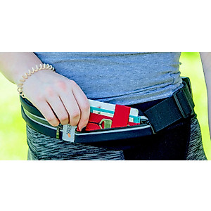 Crabby Wallet - Thin Minimalist Front Pocket Wallet - Credit Card Holder - Small Travel Wallets - Compact Wallets For Men and Women - Carry Cards, Cash, Phone, Keys- Secure Canvas Wallet - Cove Fort