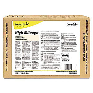 Diversey™ High Mileage® UHS Floor Finish, Light Scent, 640 Oz