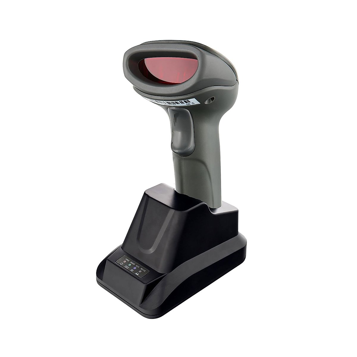 LS-PRO 2D QR wireless Bluetooth Barcode Scanner with USB Cradle Receiver Charging Base handheld 1D/2D Data matrix PDF417 image reader 100 ft Transmission Range long-life Battery 2200mA,1 Year Warranty