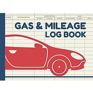 Gas and Mileage Log Book: Gasoline Expense Tracker and Maintenance and Repair Service Record Notebook I Planner for Individual Car Drivers, Self-Employed, and Business Vehicles I Fuel Costs for Taxes