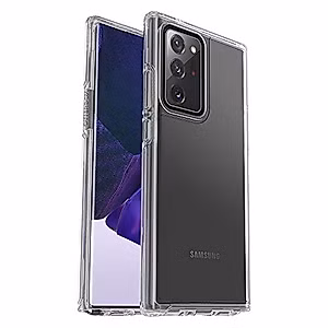 OtterBox Galaxy Note20 Ultra 5G Symmetry Series Case - CLEAR, Ultra-Sleek, Wireless Charging Compatible, Raised Edges Protect Camera & Screen