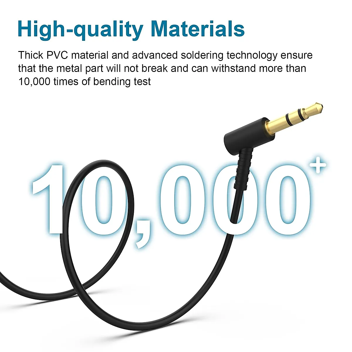 Headphone Extension Cable Compatible with Bose QuietComfort QC45 QC35II QC35 QC25 NC700 Headphones, 3.5mm Male to Female Stereo Audio Cable for Phone, PS4, Switch, Tablets (4ft)