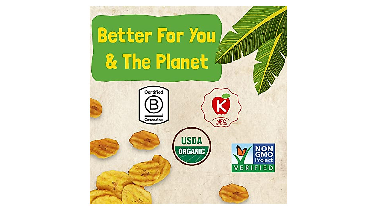 Barnana Organic Plantain Chips - Crunchy & Flavorful Snack