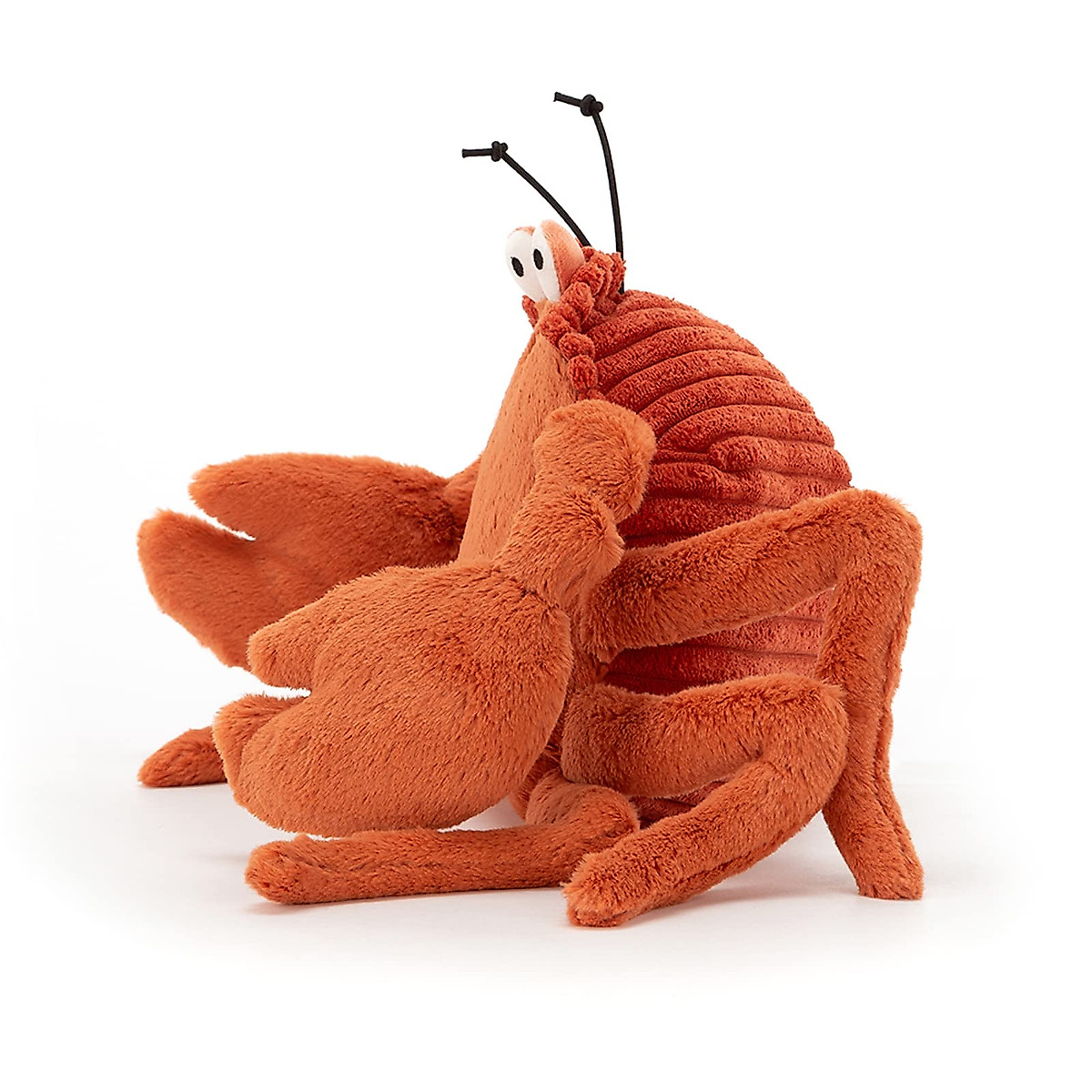 Jellycat Crispin Crab Stuffed Animal, Medium 8 inches | Ocean & Sea Plush Toy | Classic Children's Gift