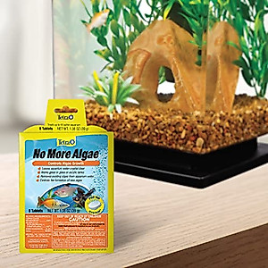 Tetra No More Algae Tablets, 8 tablets, Controls Algae in Aquariums