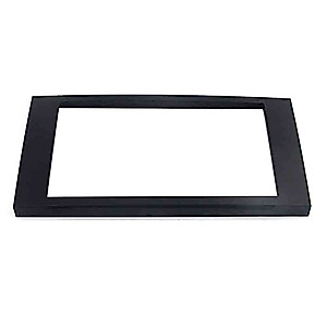 Double DIN Installation Kit Car Stereo Faceplate Audio Panel Audio Plate for Car 2005-up Plastic Black (Black)