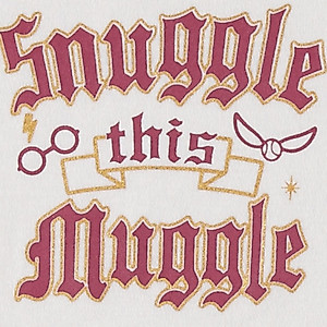 Harry Potter Newborn Baby Girls Short Sleeve Bodysuit Pants and Headband 3 Piece Outfit Set White 0-3 Months