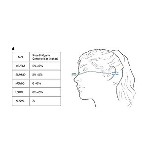 Under Armour Unisex Sports Mask, Midnight Navy (410)/Silver Chrome, Medium/Large