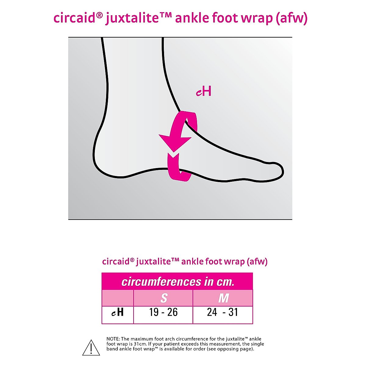 CircAid Juxtalite Ankle and Foot Compression Wrap for added coverage and compression