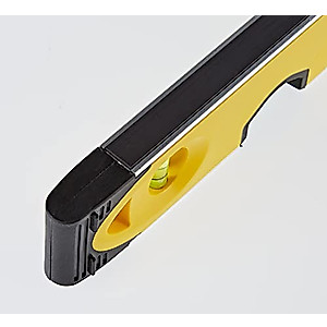 Stanley 0-43-511 Spirit level "Torpedo" of plastic/aluminum, Black