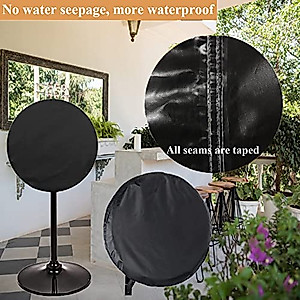 Industrial Fan Cover, Heavy Duty Waterproof Fan Covers for 24" Stand Pedestal Fan, Wall-Mounted Fan and Outdoor/Patios Use Fans, 1 pack