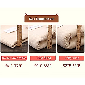 OuYun Baby Organic Sleeping Bag Autumn Detachable Sleeve Wearable Blanket,Small,2.5 Tog