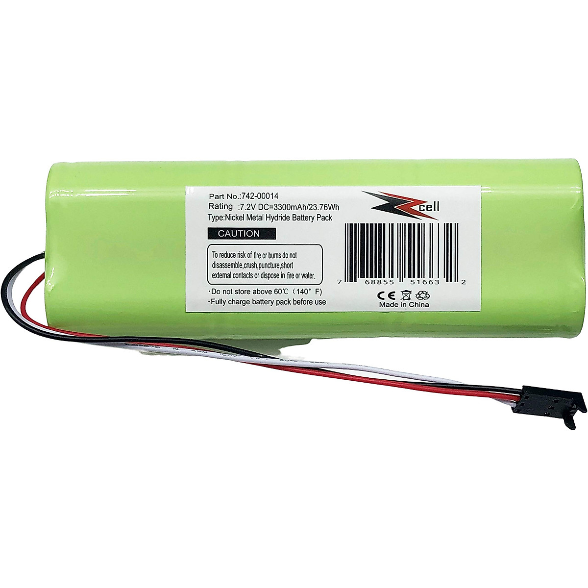 ZZcell Battery Replacement for Applied Instruments SuperBuddy 21, Super Buddy 29 Satellite Signal Meter 742-00014 / 3300mAh